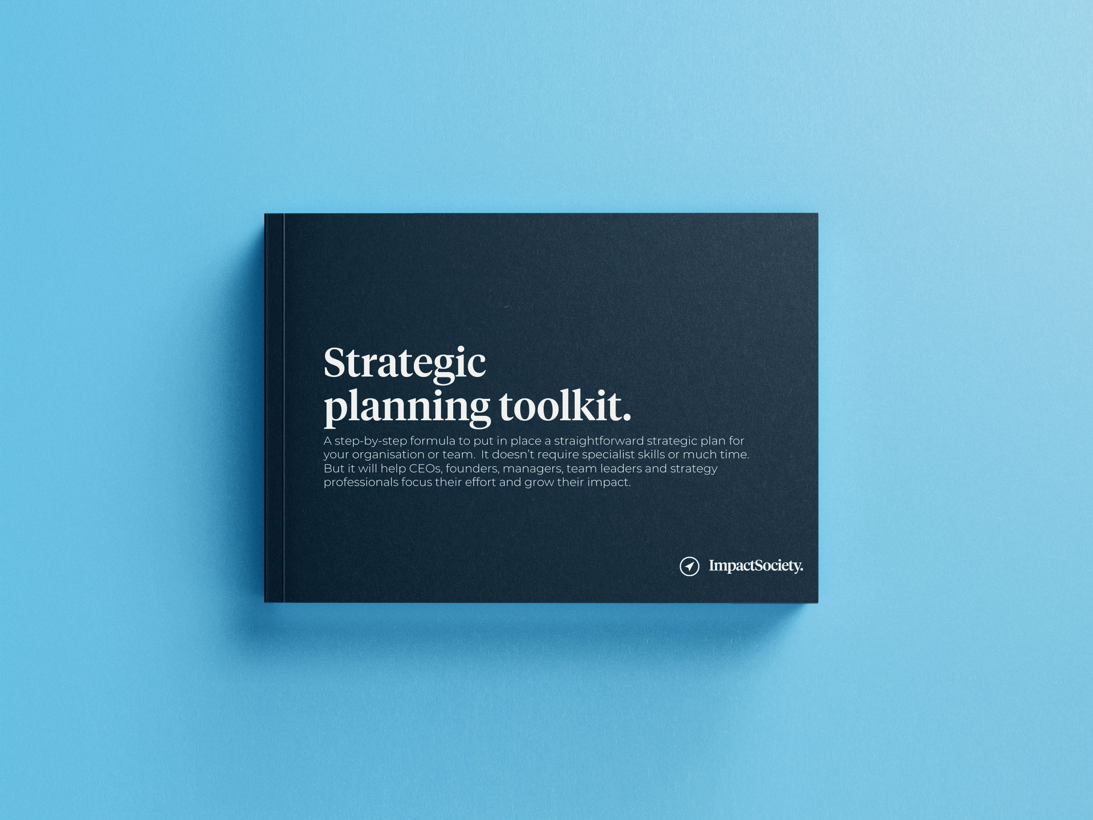 Strategic Planning Toolkit - Impact Society